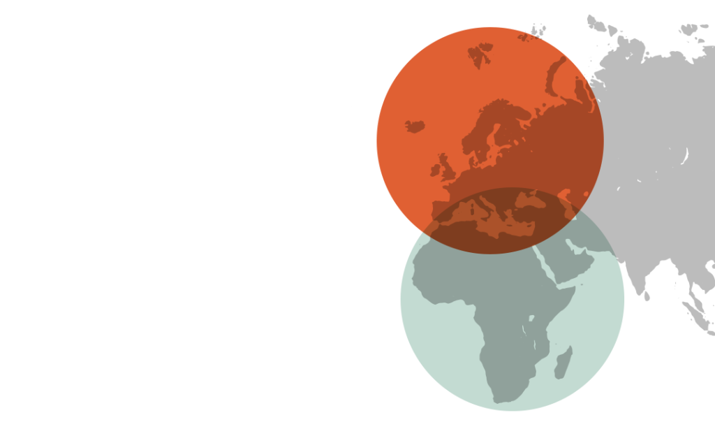 mapa EMEA - Blendhub